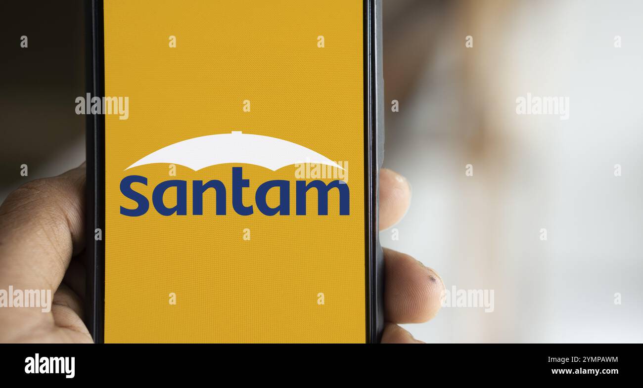 Santam logo hi-res stock photography and images - Alamy