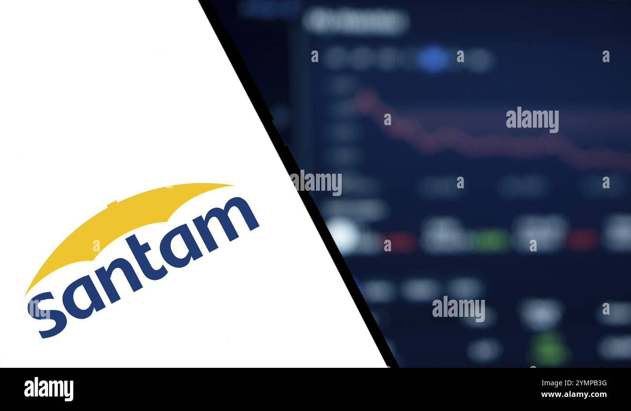 Santam logo hi-res stock photography and images - Alamy