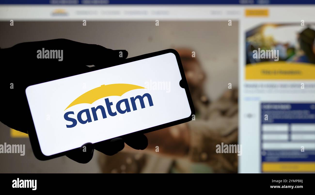 Santam logo hi-res stock photography and images - Alamy