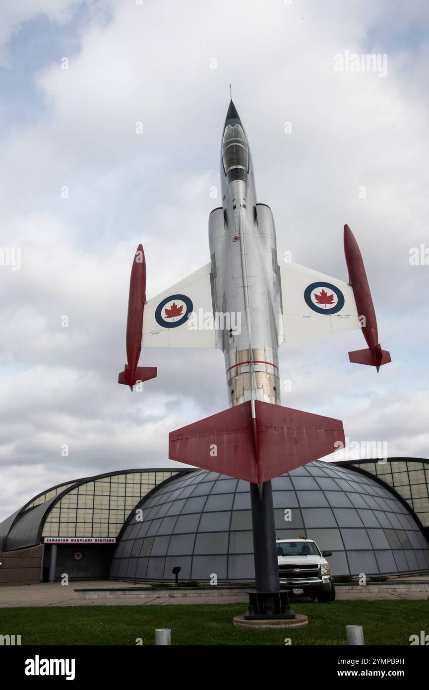 RCAF 641 mounted at Canadian Warplane Heritage Museum on Airport Road ...