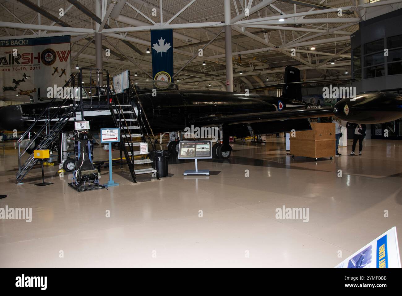 Avro Canada CF100 MK 3D at Canadian Warplane Heritage Museum on Airport ...