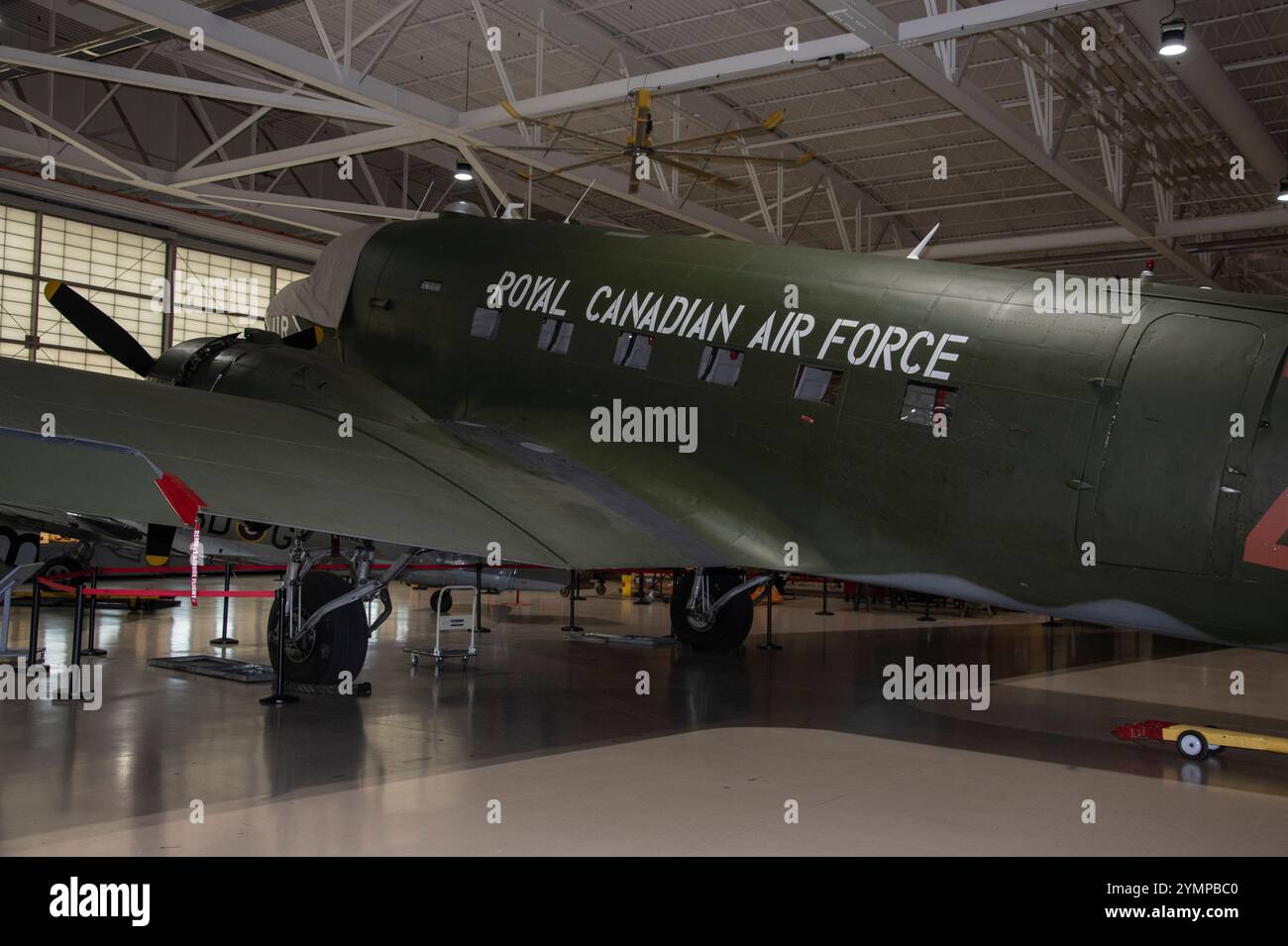 Douglas DC-3 Dakota at Canadian Warplane Heritage Museum on Airport ...