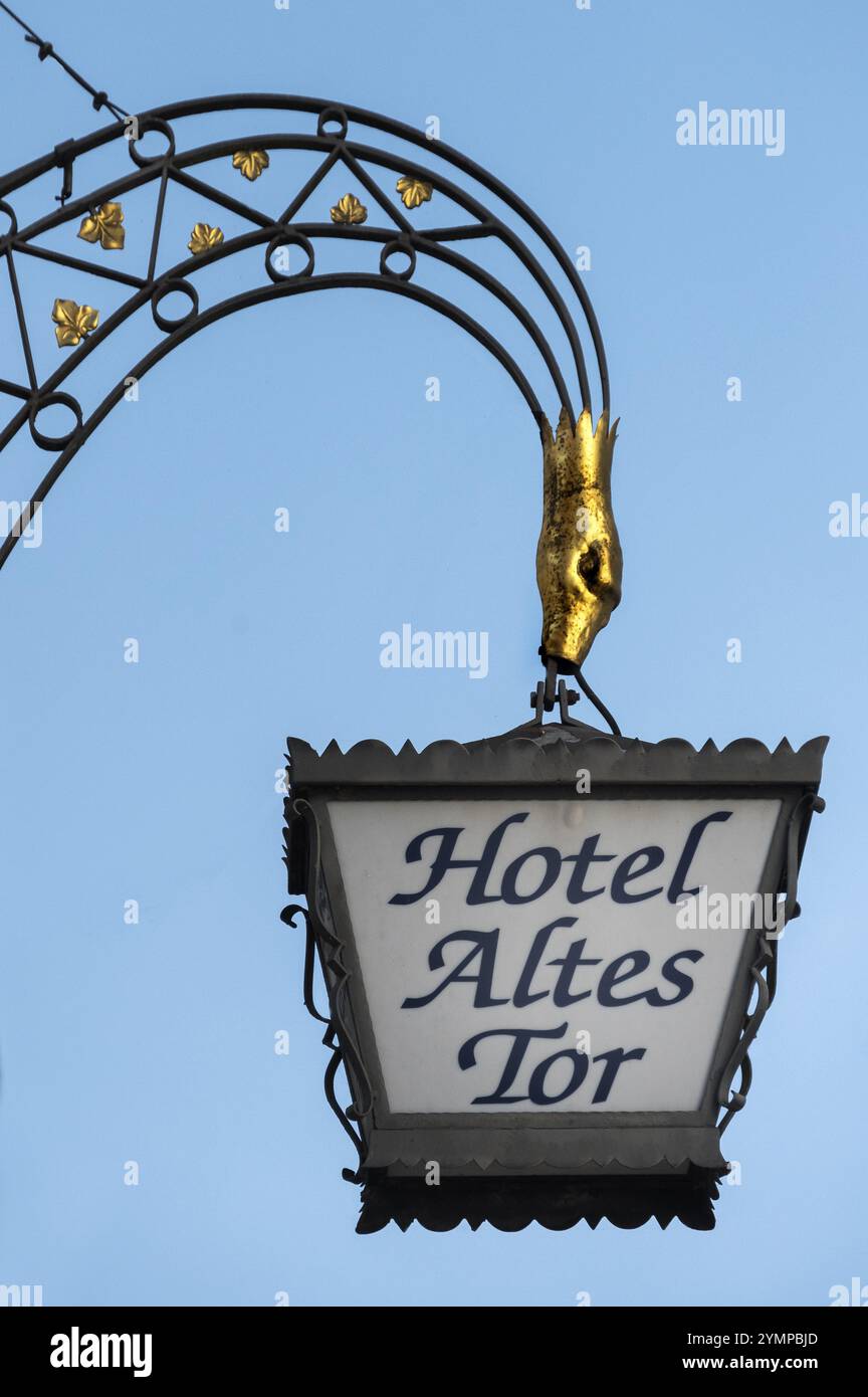 Old city signs hi-res stock photography and images - Alamy