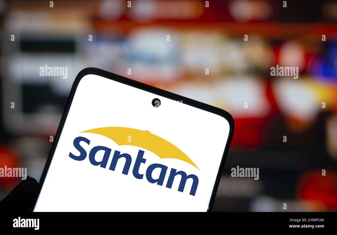 Santam logo hi-res stock photography and images - Alamy