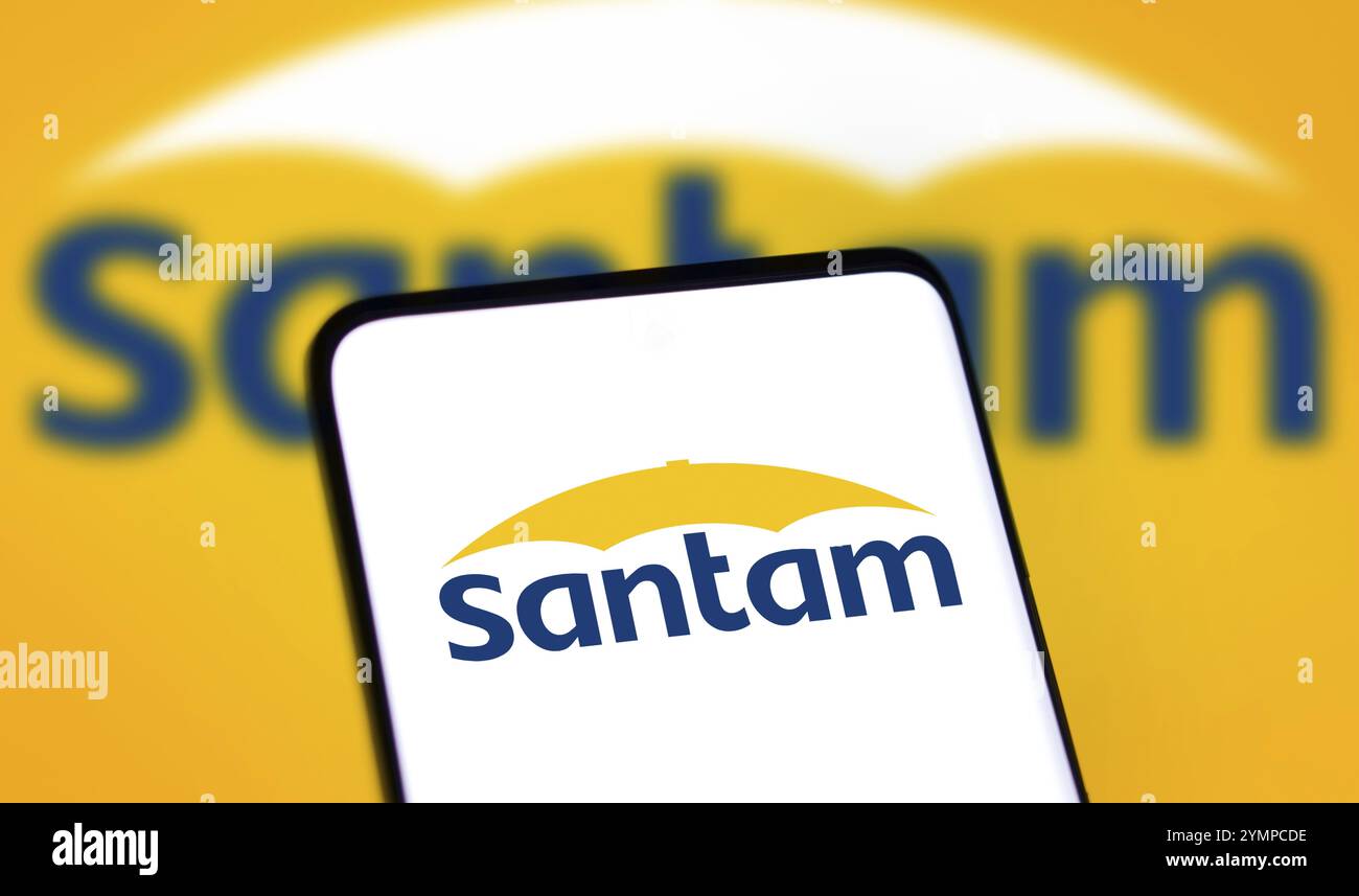 Santam logo hi-res stock photography and images - Alamy