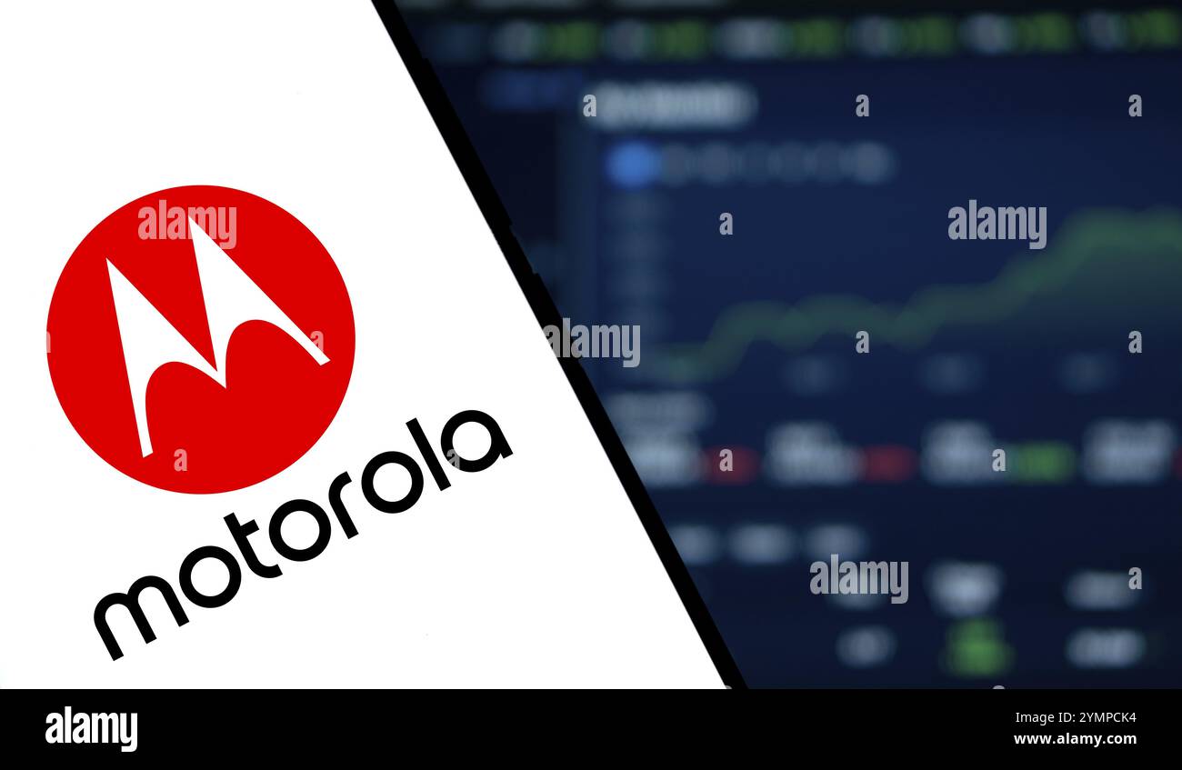 Motorola logo hi-res stock photography and images - Alamy