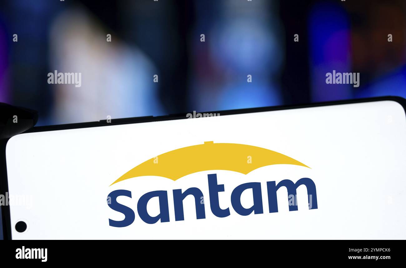Santam logo hi-res stock photography and images - Alamy