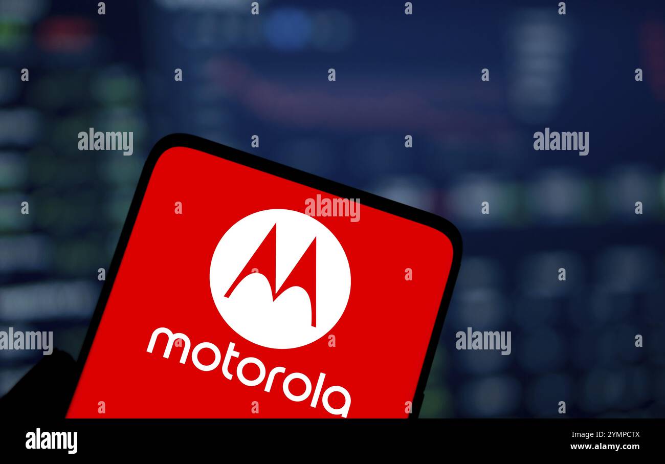 Motorola logo hi-res stock photography and images - Alamy