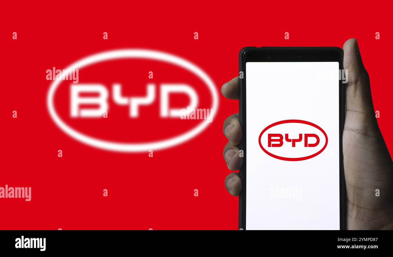 Byd logos hi-res stock photography and images - Alamy