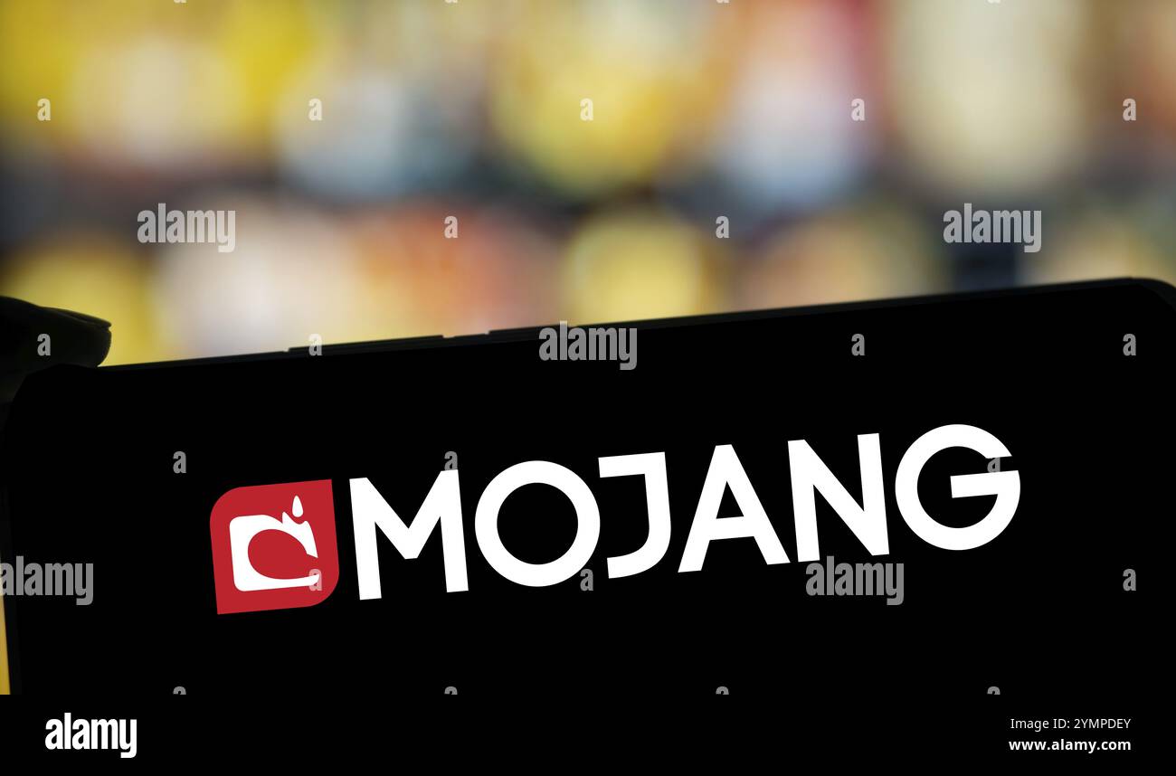 Mojang studios logo hi-res stock photography and images - Alamy
