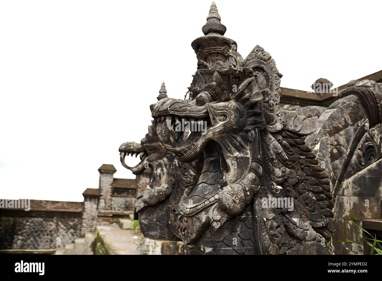 The large sacred traditional temple of Pura Pasar Agung Sebudi on the ...