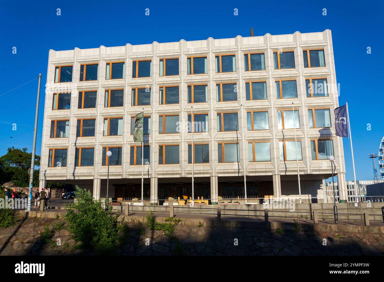 Former Stora Enso headquarters building by Alvar Aalto with offices of ...