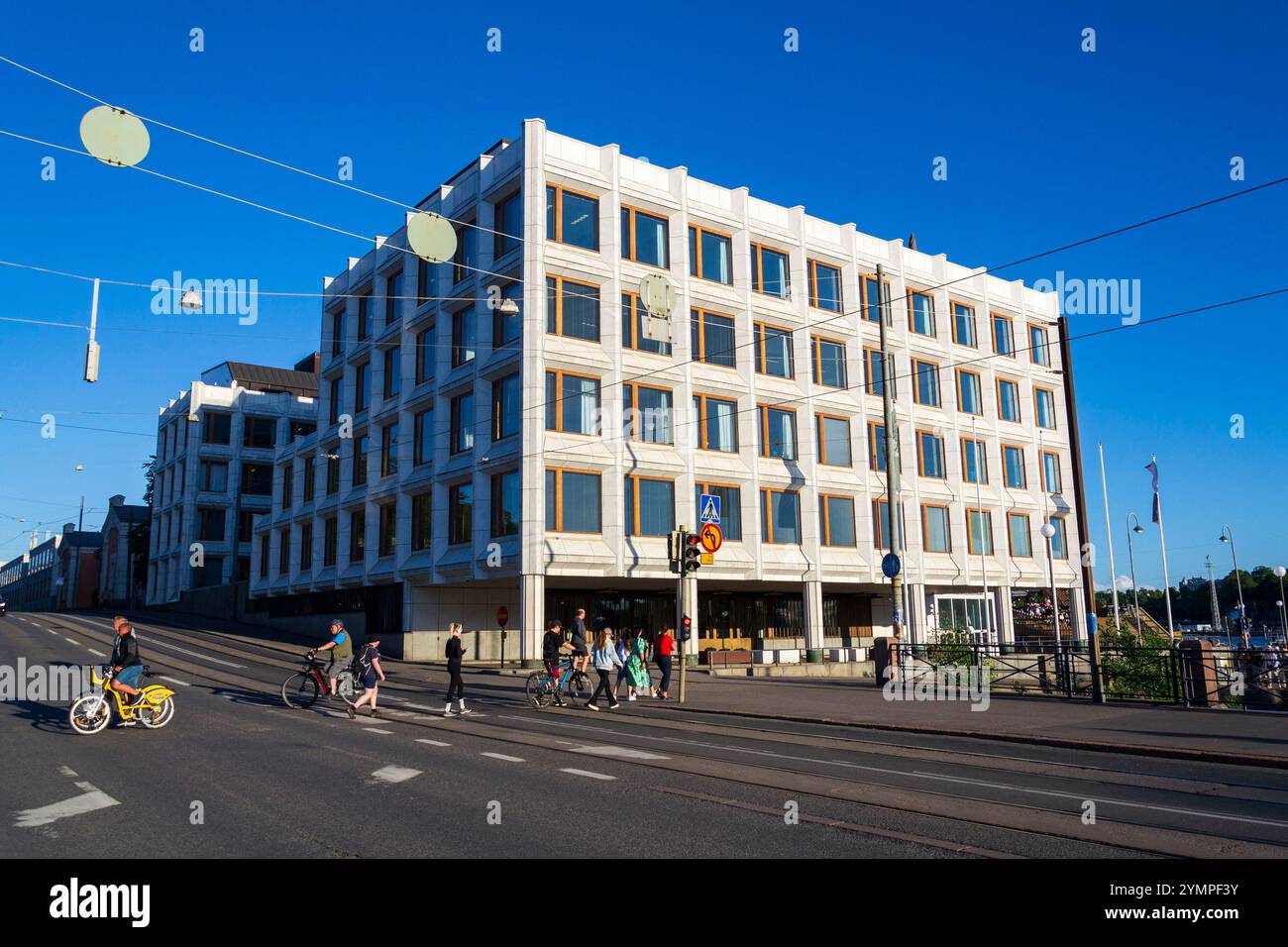 Former Stora Enso headquarters building by Alvar Aalto with offices of ...