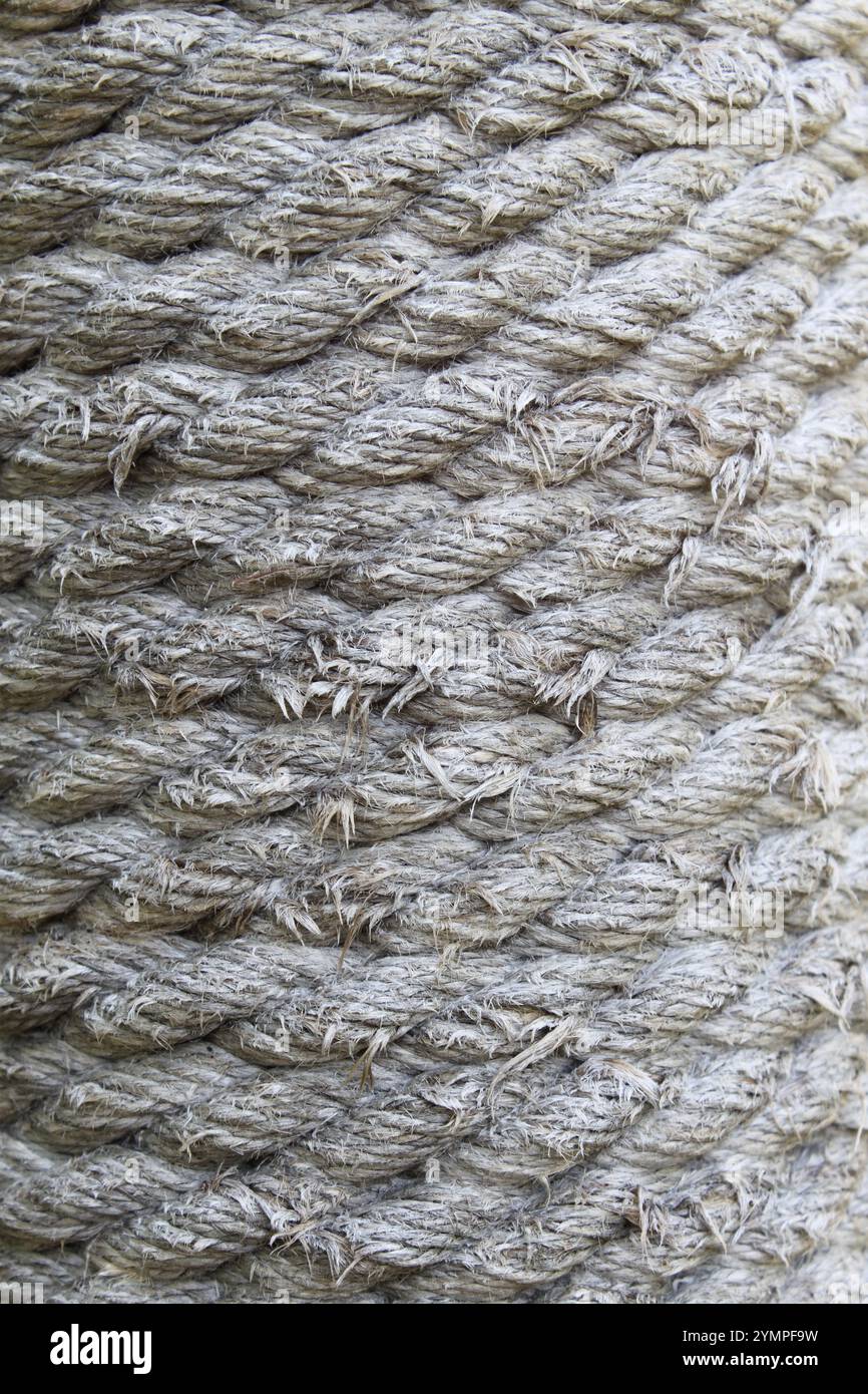 Hemp rope texture. Close up. Whole background Stock Photo - Alamy