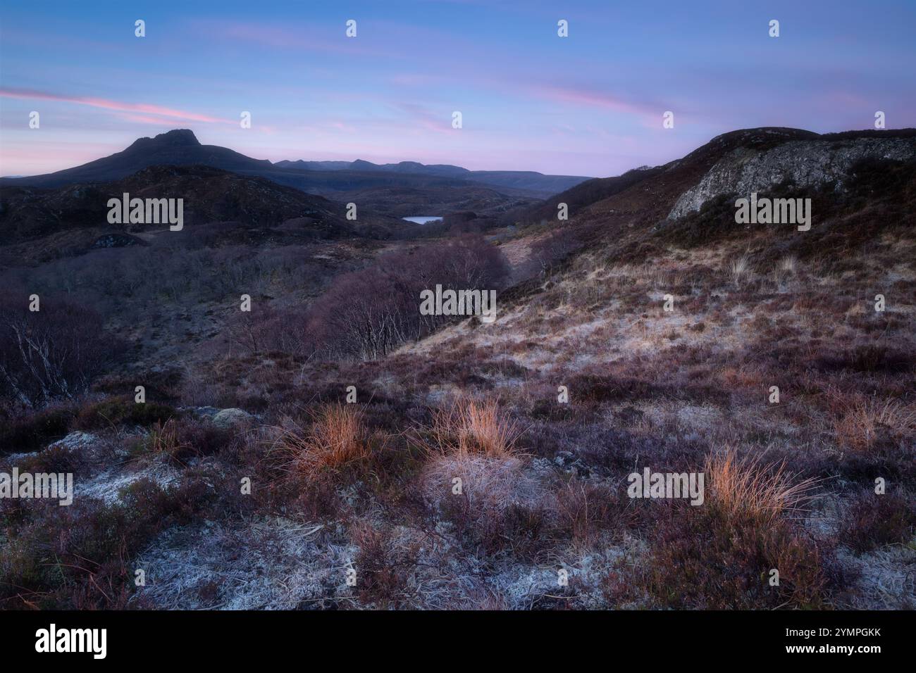 Assynt mountains in winter hi-res stock photography and images - Alamy