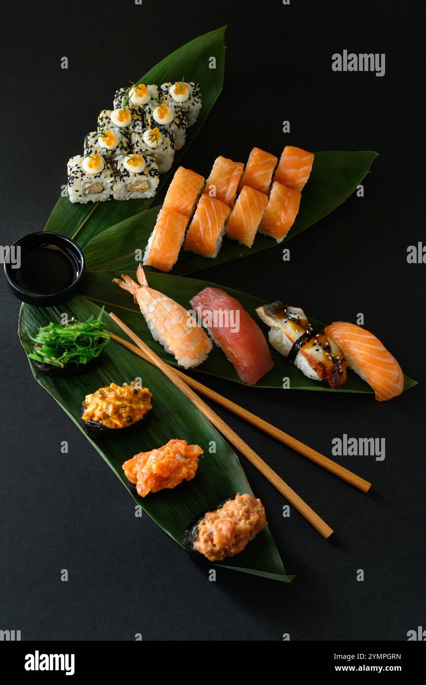Japanese restaurant sushi classic hi-res stock photography and images ...