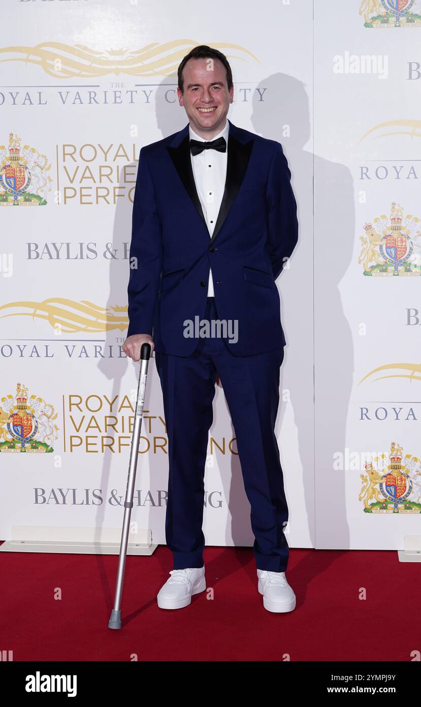 Matt Forde arrives for the Royal Variety Performance at the Royal ...