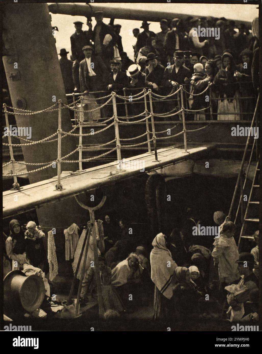 Steerage. Vintage Archive Photograph by Alfred Stieglitz . United ...