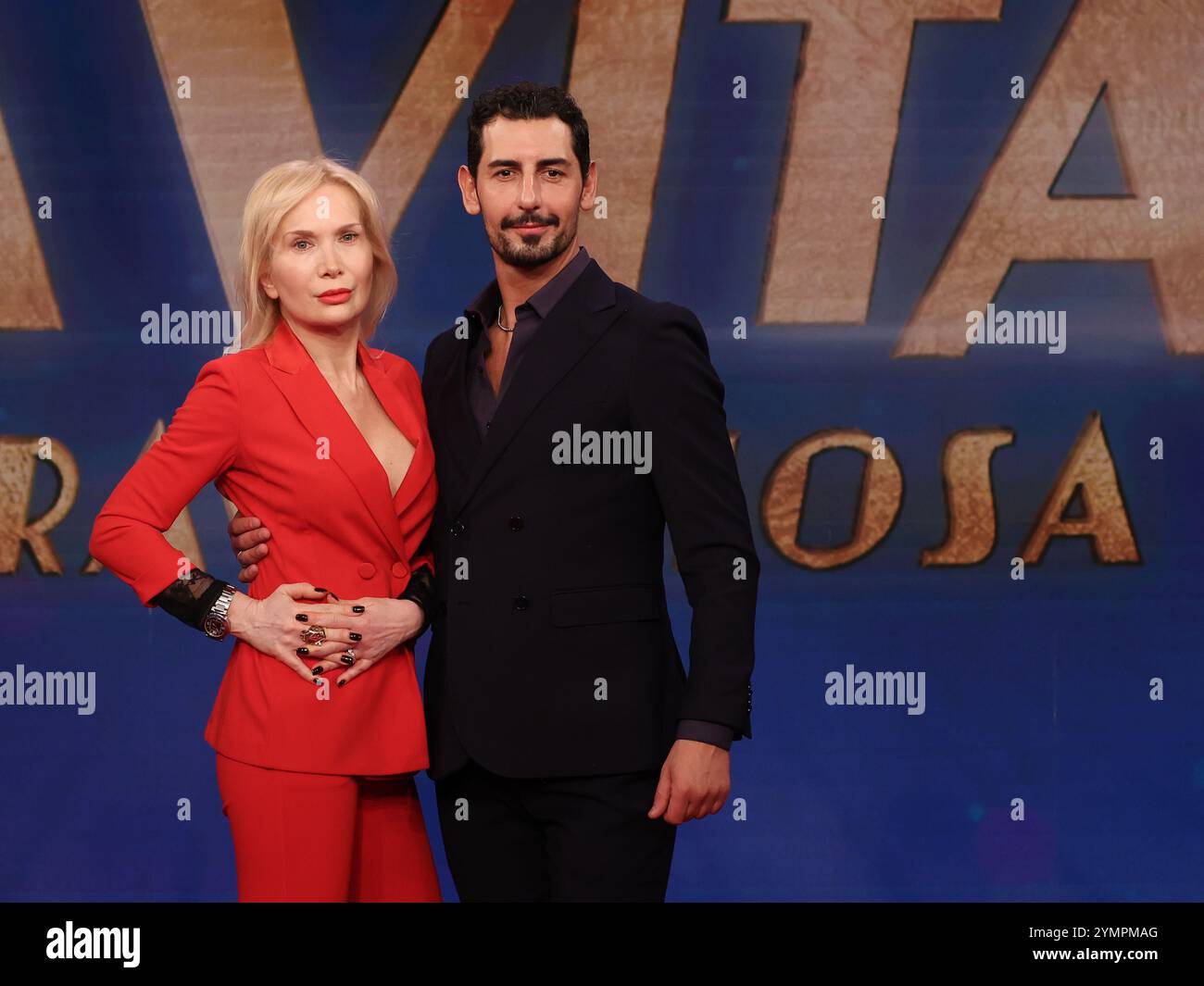 Rome, Rai Saxa Rubra studios, TV show "Life is wonderful". In the photo ...