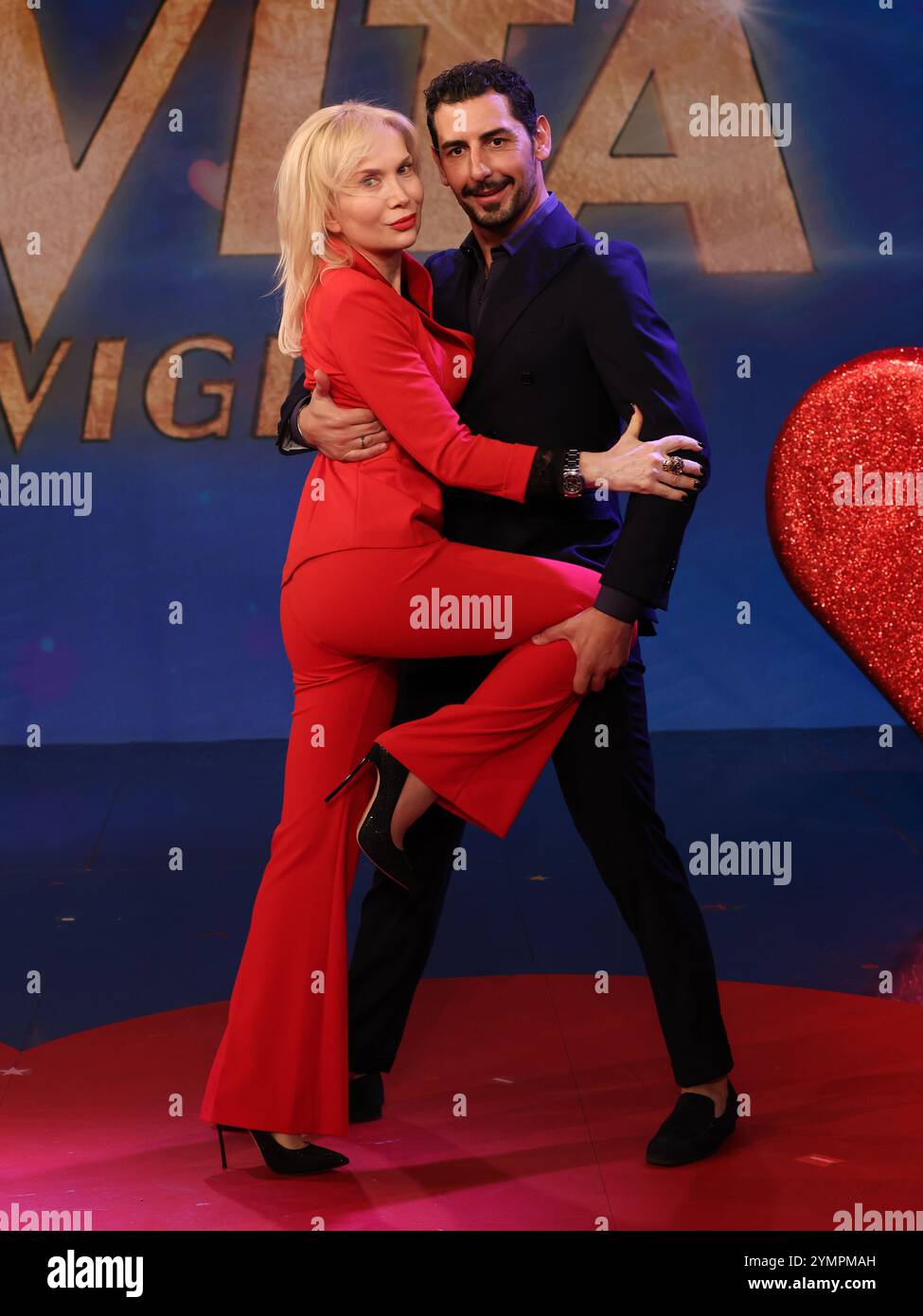 Rome, Rai Saxa Rubra studios, TV show "Life is wonderful". In the photo ...