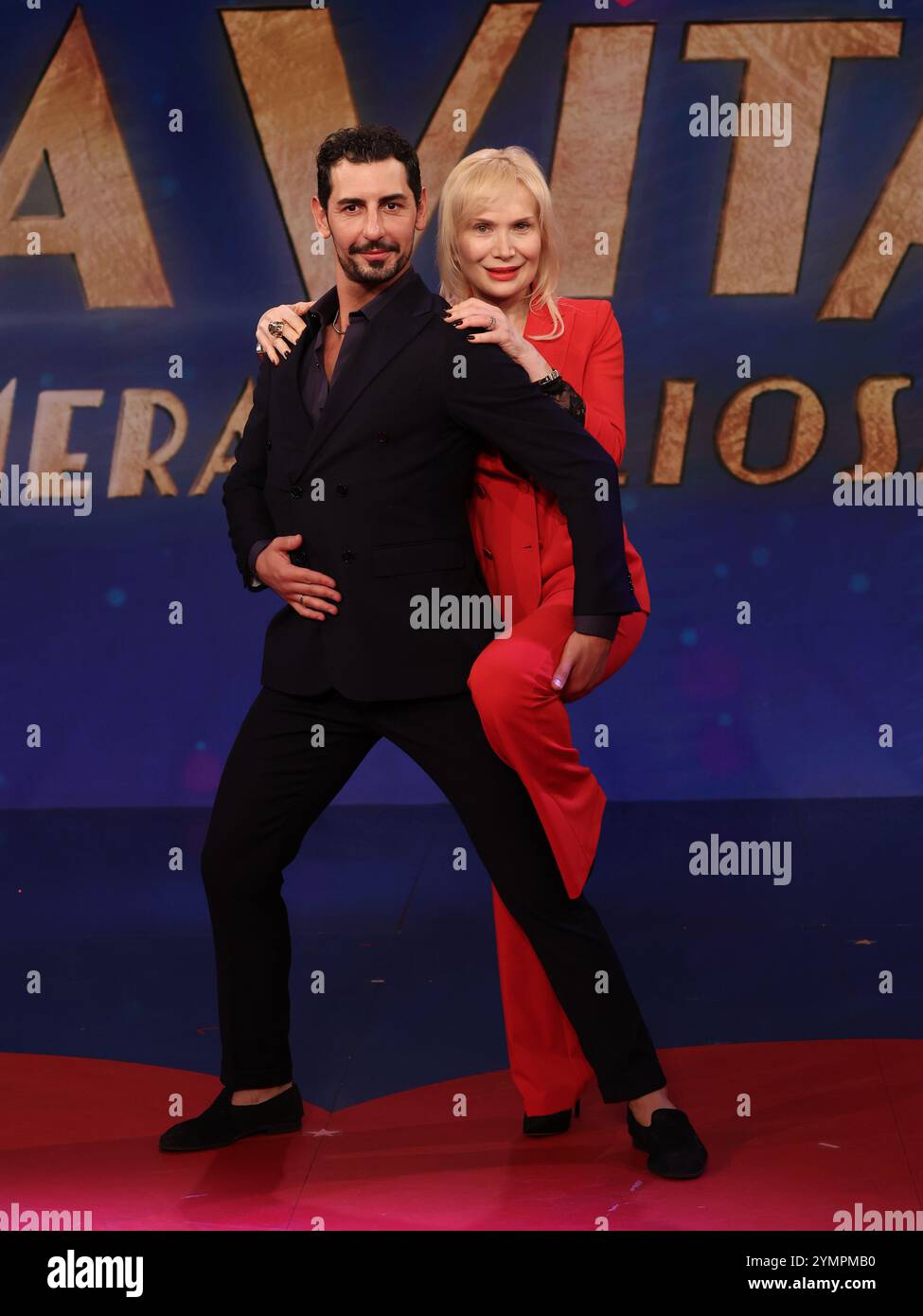 Rome, Rai Saxa Rubra studios, TV show "Life is wonderful". In the photo ...