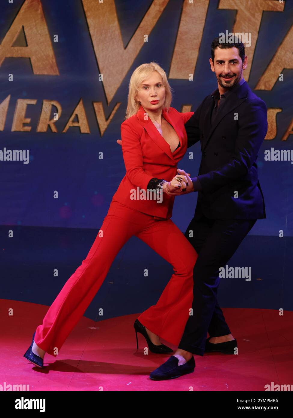 Rome, Rai Saxa Rubra studios, TV show "Life is wonderful". In the photo ...