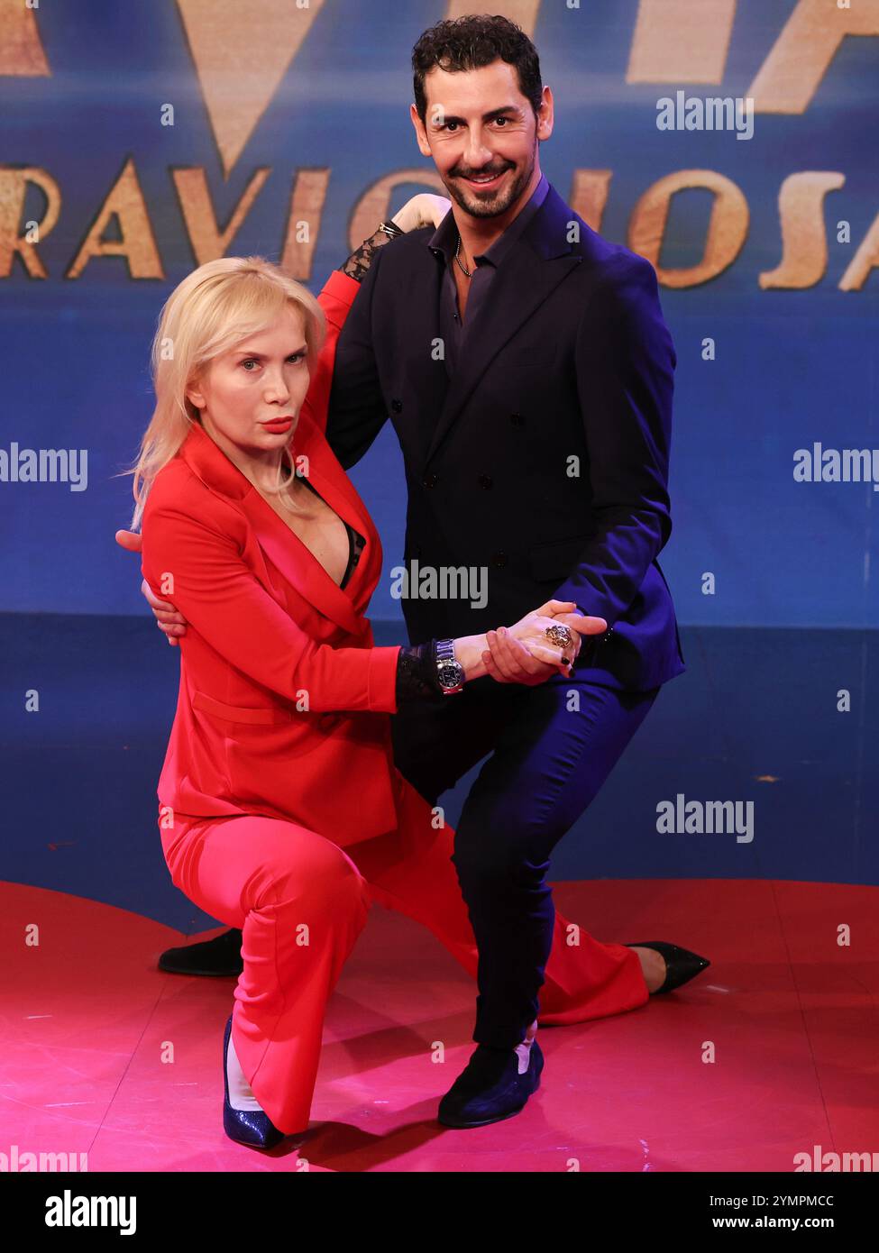 Rome, Rai Saxa Rubra studios, TV show "Life is wonderful". In the photo ...