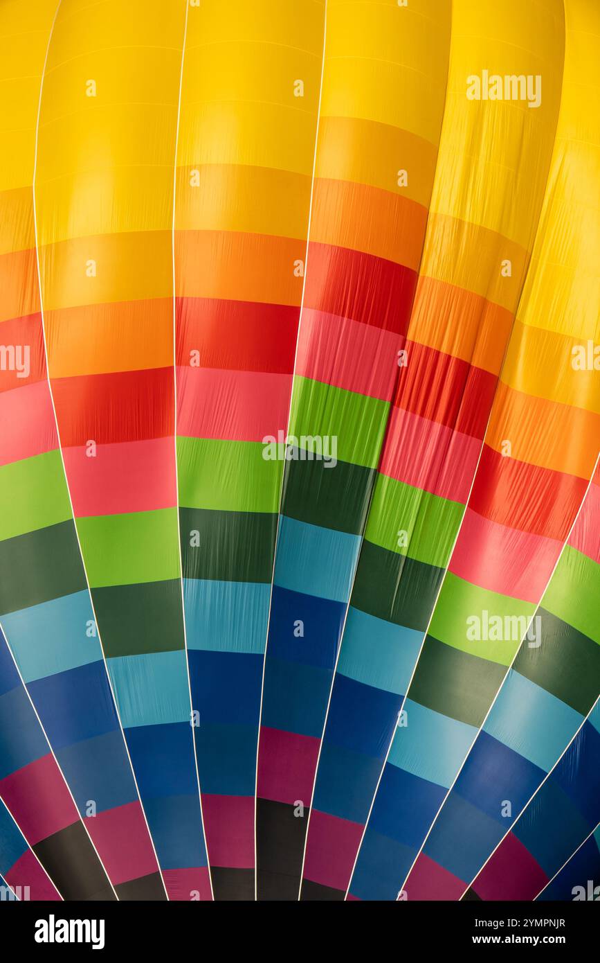 Balloon close up. Bright colors. Air transportation and outdoor ...