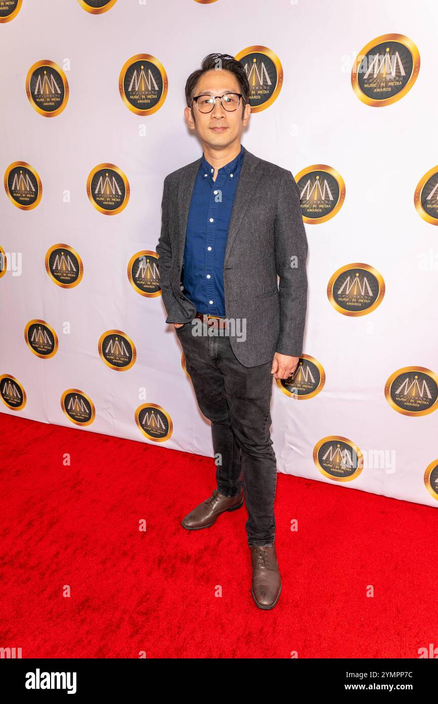Musician Alexander Wong attends 2024 The Hollywood Music In Media Awards at AVALON Hollywood and ...