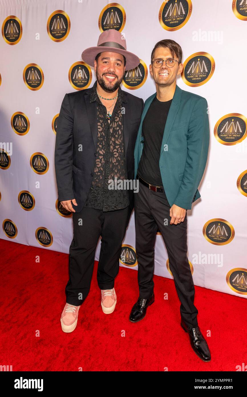 Musicians San Miguel Perez, Chad Cannon attend 2024 The Hollywood Music ...