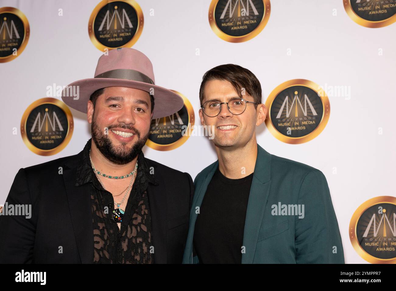 Musicians San Miguel Perez, Chad Cannon attend 2024 The Hollywood Music ...