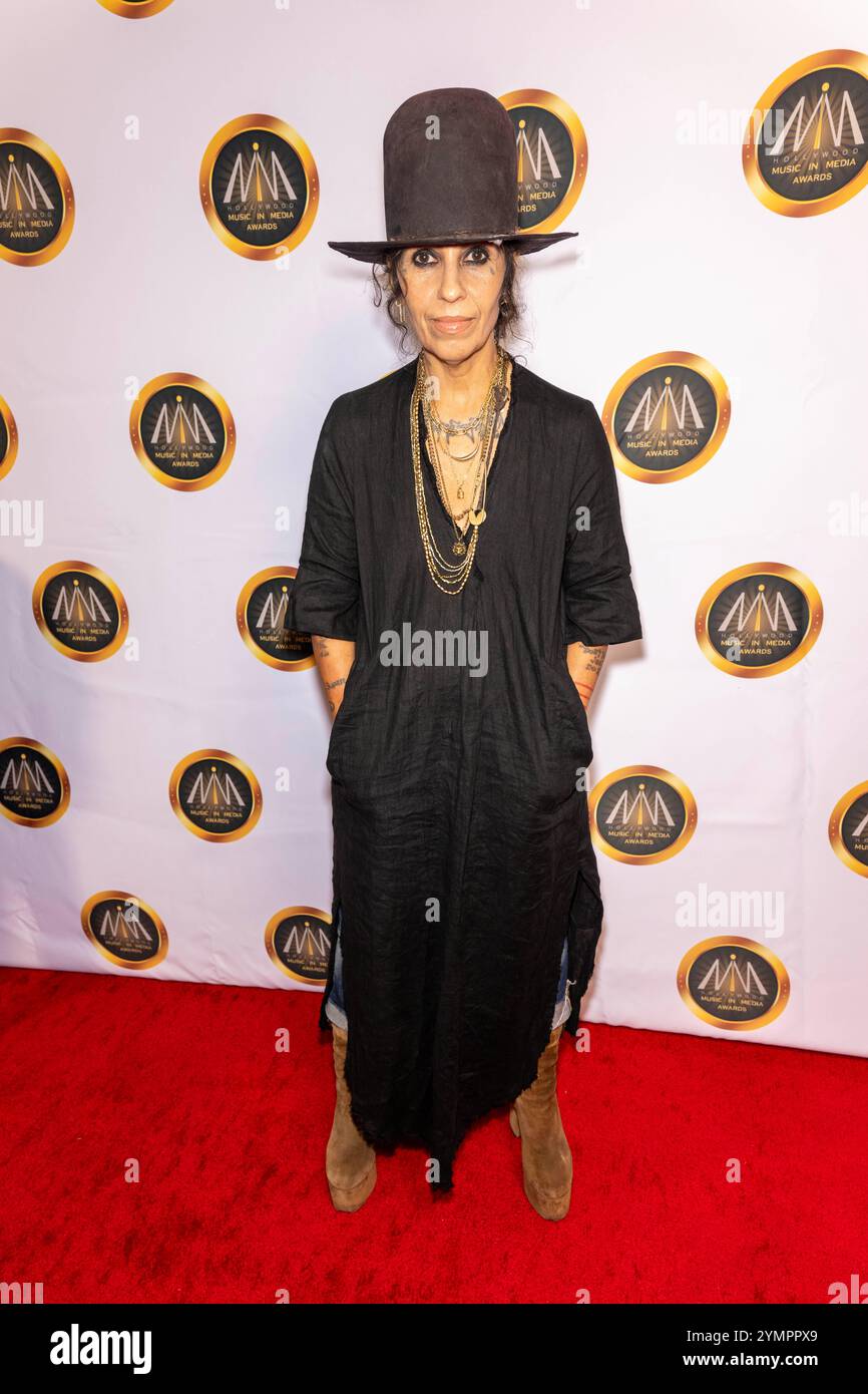 Musician Linda Perry attends 2024 The Hollywood Music In Media Awards ...