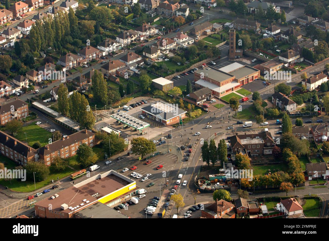 Aerial view of Fallings Park, Wolverhampton Stock Photo - Alamy