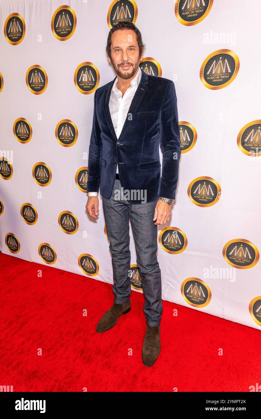 Musician Stephane Emeret attends 2024 The Hollywood Music In Media ...