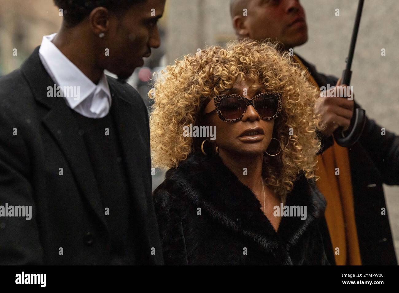 Janice Combs, mother of Sean "Diddy" Combs, arrives at Manhattan ...