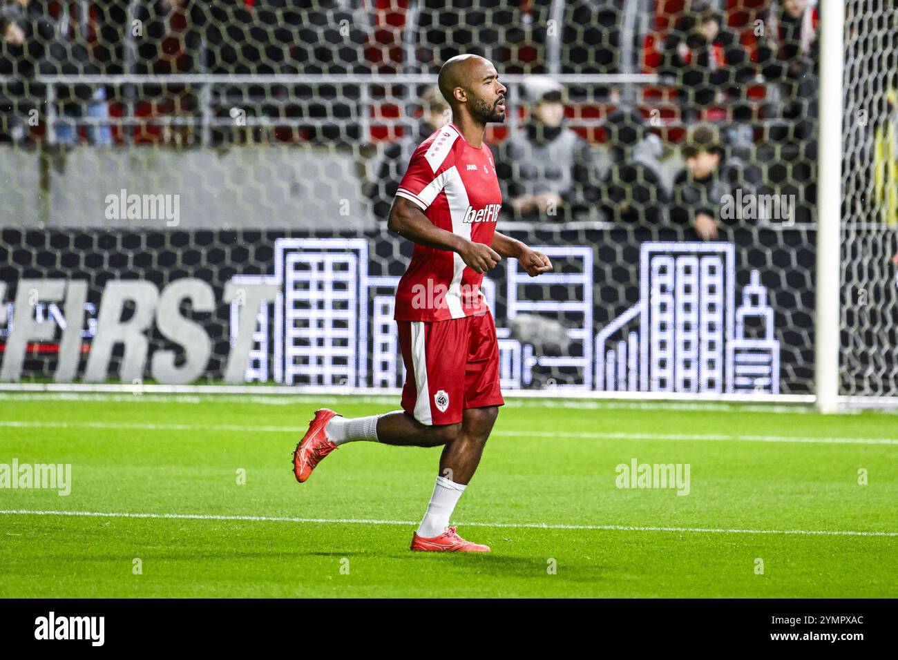 Antwerpen, Belgium. 22nd Nov, 2024. Antwerp's Denis Odoi pictured ...