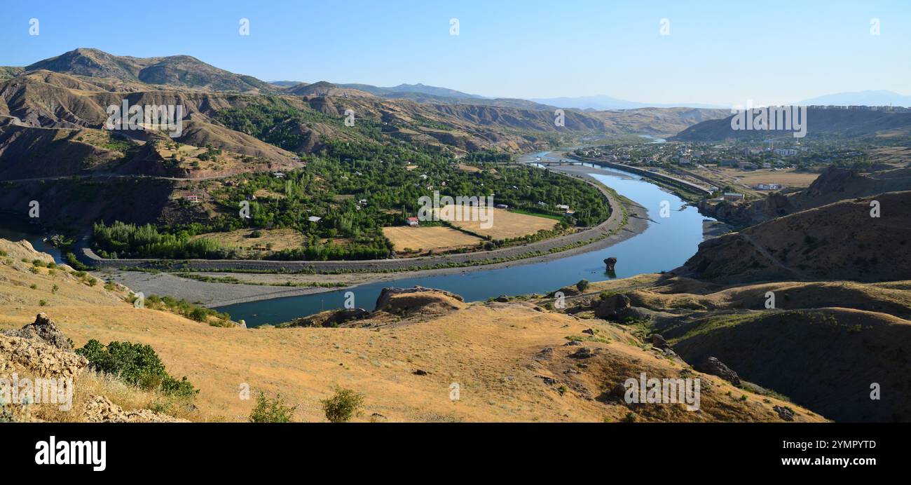Palu Town, located in Elazig, Turkey, is an ancient settlement. Many ...