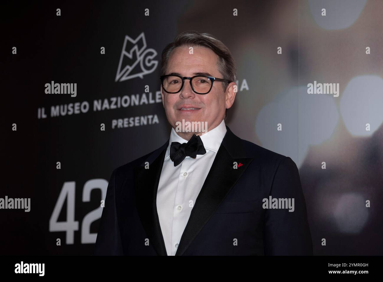Matthew Broderick poses on the red carpet for the inauguration of the ...