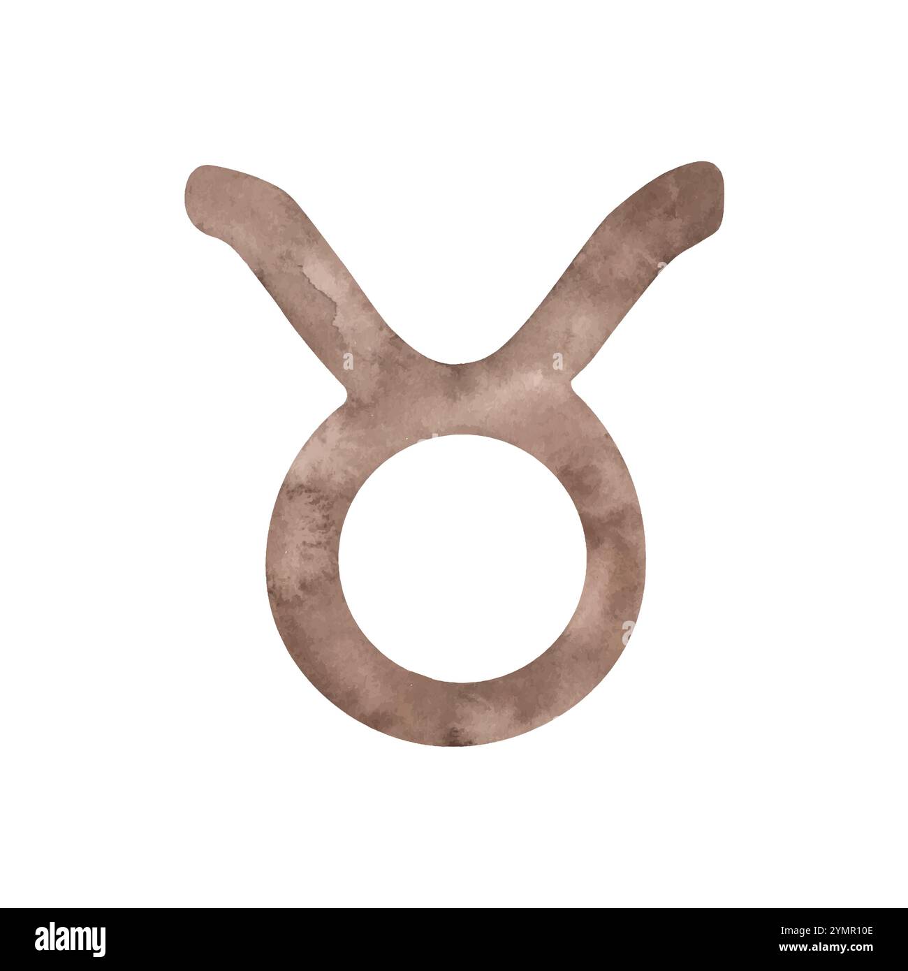 Taurus zodiac sign hand Stock Vector Images - Alamy