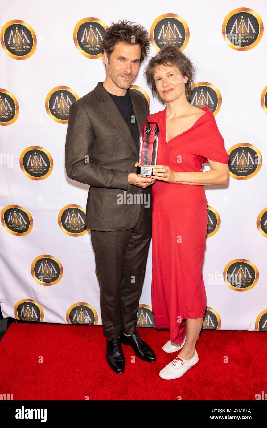 Los Angeles, United States. 20th Nov, 2024. Musicians Clément Ducol and ...