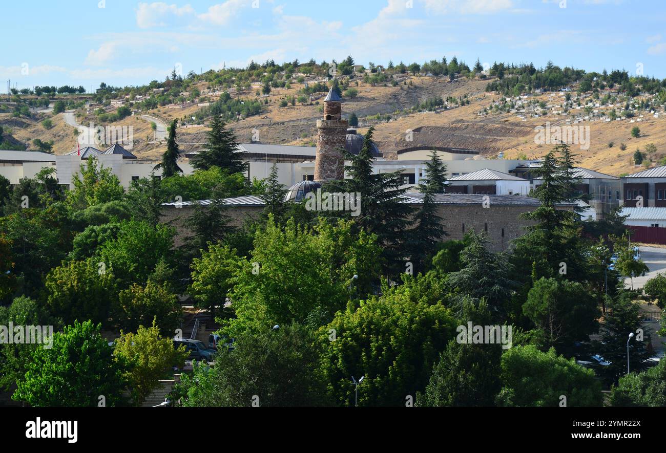Located in Elazig, Turkey, Harput Grand Mosque was built in the 12th ...