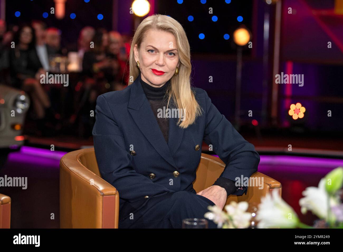 MDR - Riverboat. Schauspielerin Anna Loos anläßlich der Aufzeichnung ...