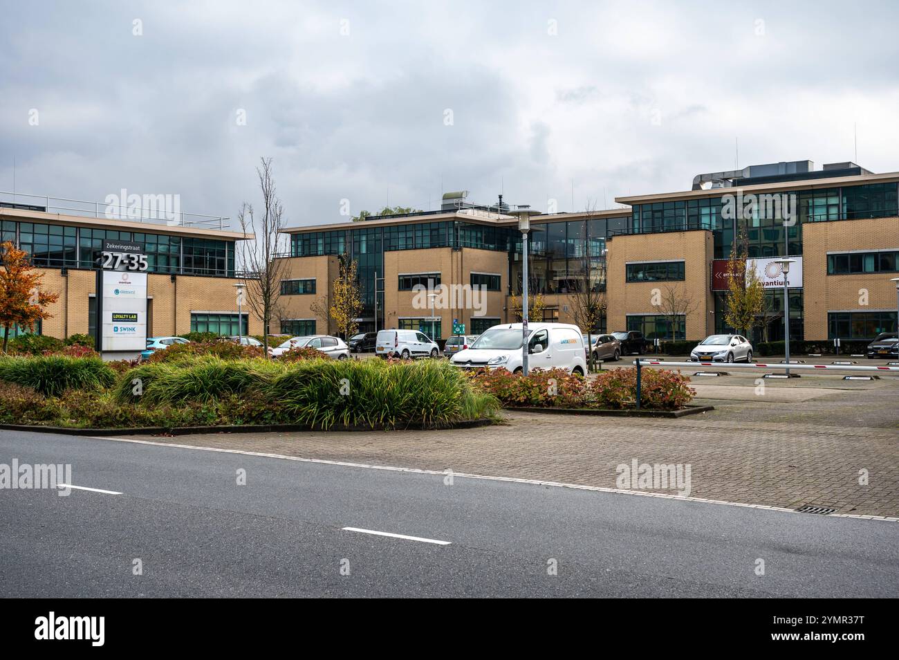 Multi purpose office building of high tech companies like the Databarn ...