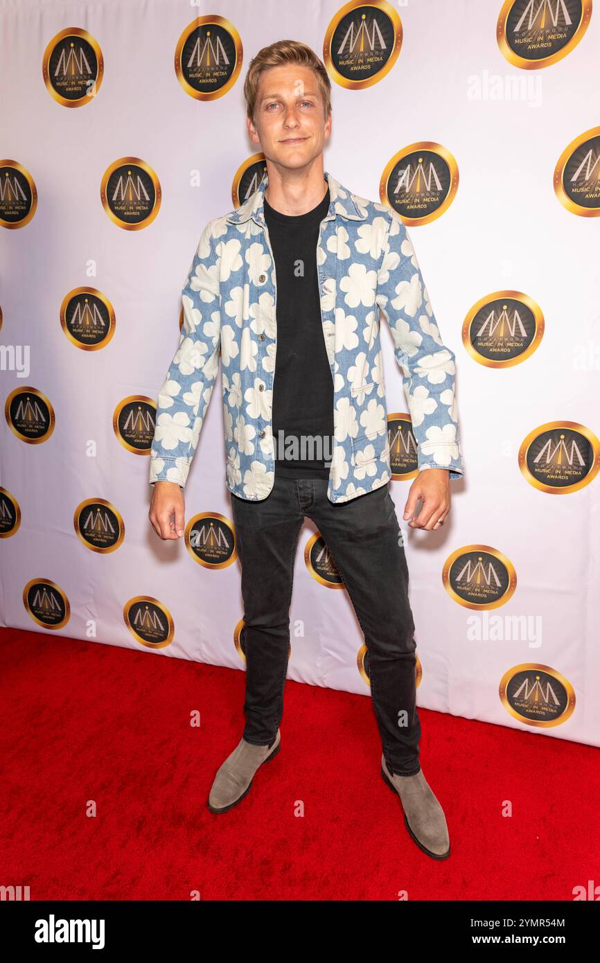 Musician Matthew Carl Earl attends 2024 The Hollywood Music In Media ...