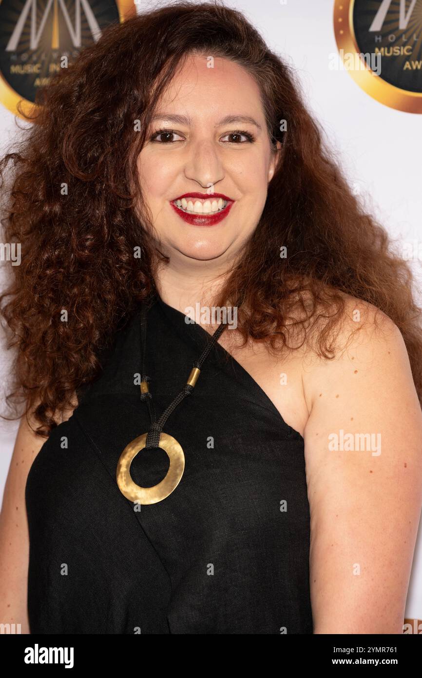 Los Angeles, United States. 20th Nov, 2024. Musician Suad Bushnaq ...