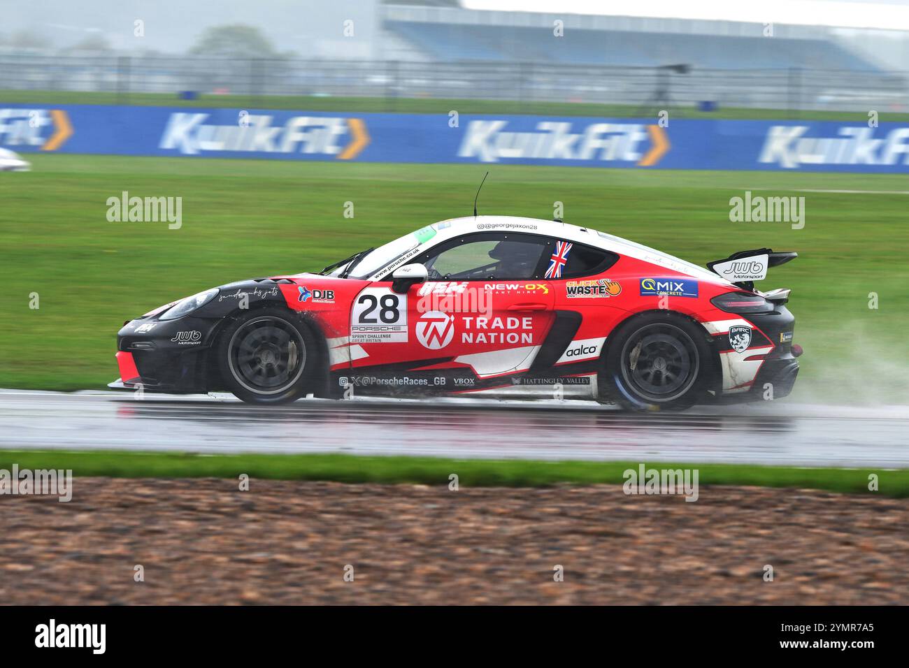 George Jaxon, Porsche 718 Cayman GT4 RS Clubsport, Q Mix Concrete with ...