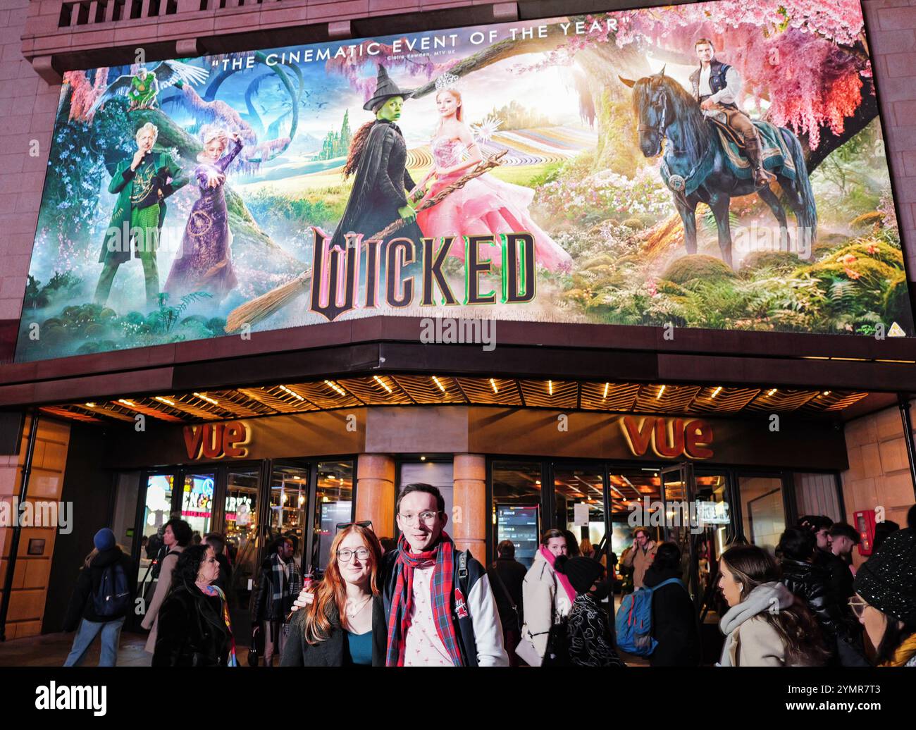 EDITORIAL USE ONLY A view of Vue West End in London's Leicester Square on opening night of ...