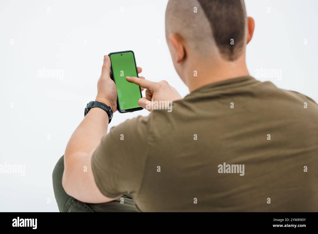 Hands user interacting digital interface hi-res stock photography and ...