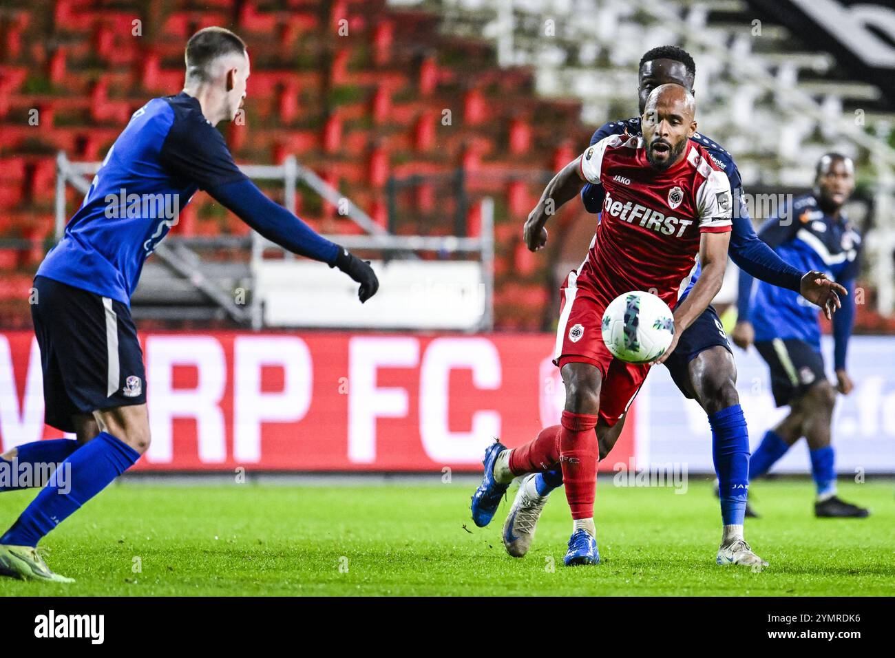 Antwerpen, Belgium. 22nd Nov, 2024. Antwerp's Denis Odoi pictured in ...