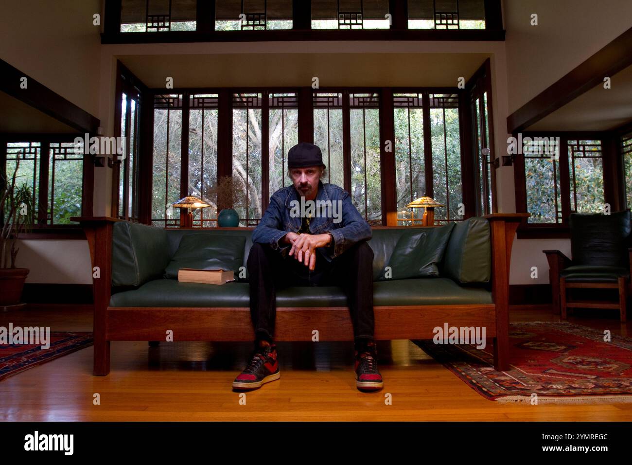 Acclaimed author TC Boyle resides in a Frank Lloyd Wright home in ...